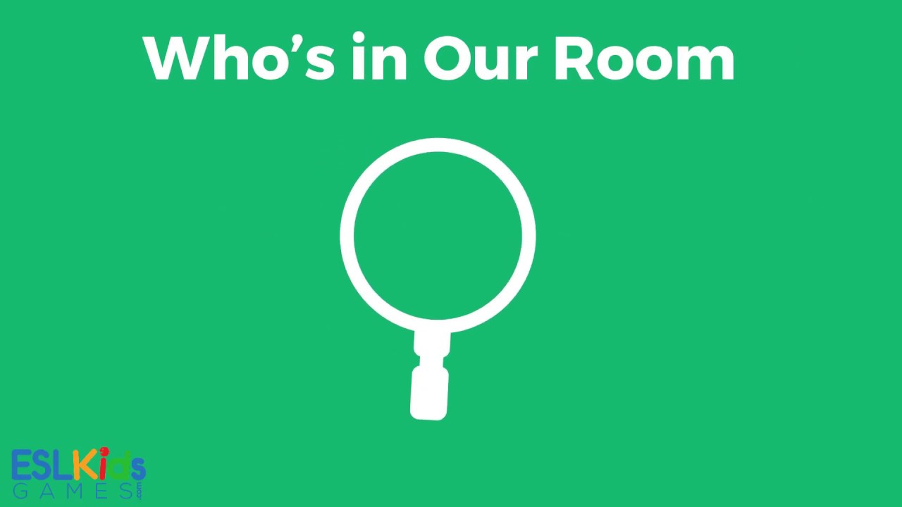ESL Icebreaker Who's in Our Room